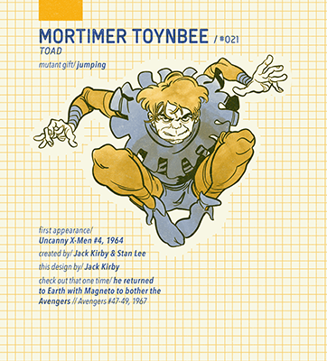 K Czap - Cartoonist | Cerebro Character File vol 1